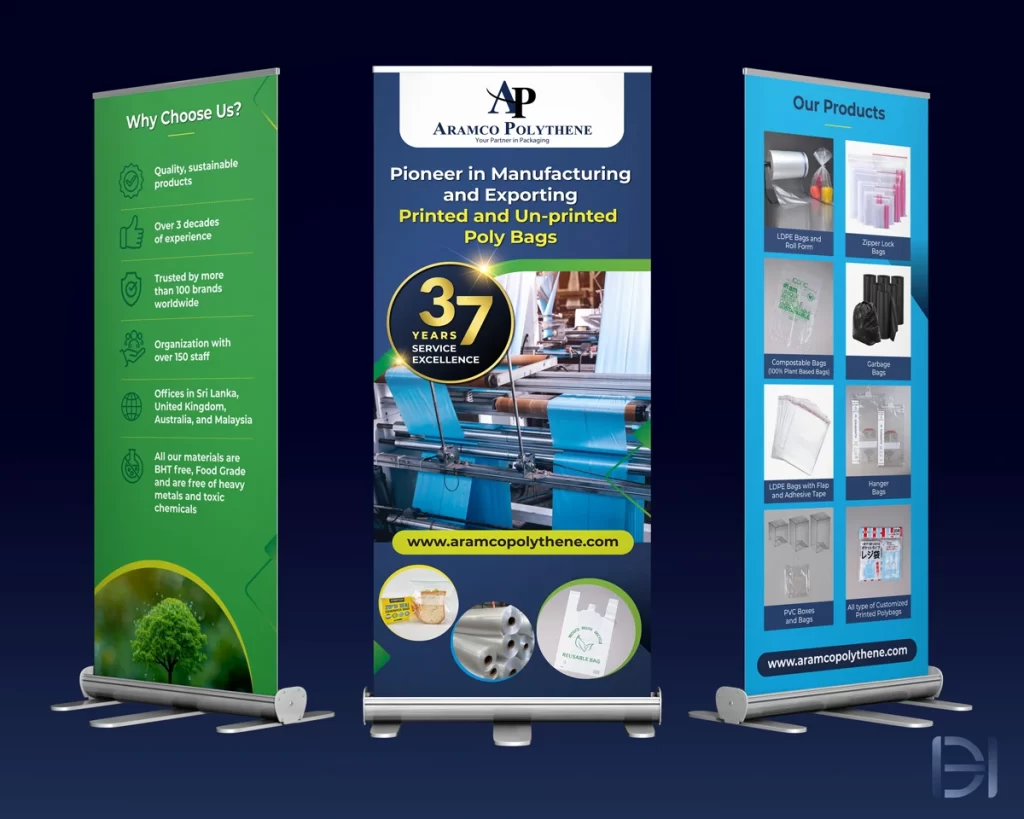 Pullup banners design - DesignzHub